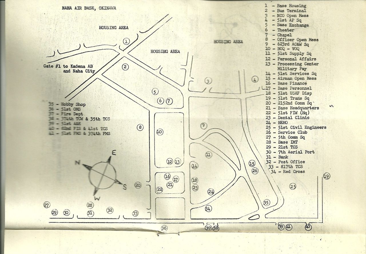 Naha AB Maps 1967 or thereabouts. - C-130 Historical - C-130 Hercules ...