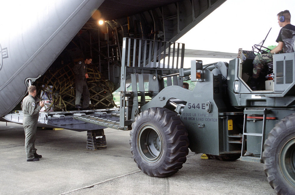 Question regarding K-Loaders and forklifts - C-130 Technical - C-130 ...