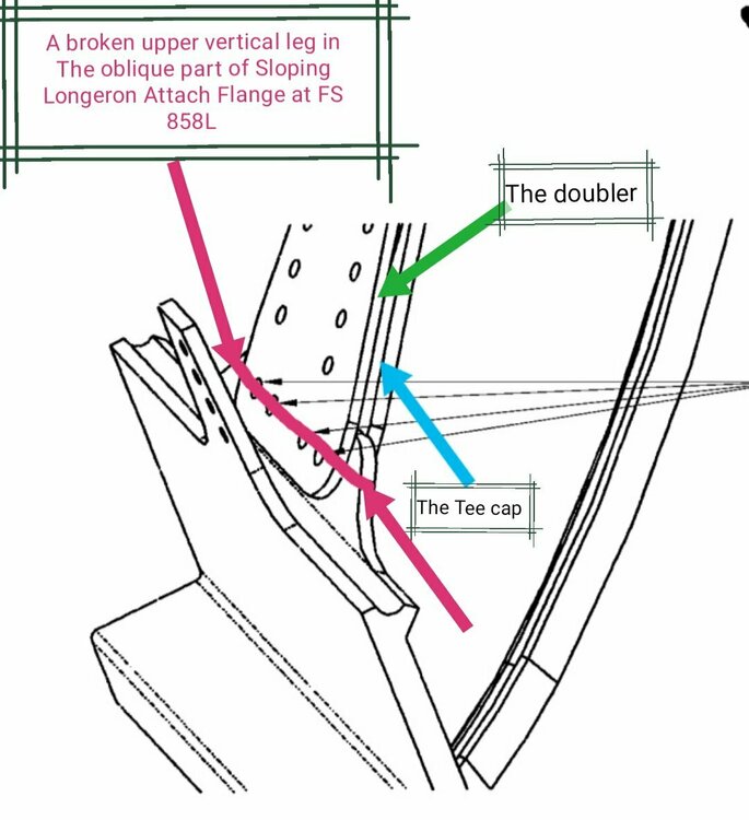 Broken sloping longeron attach flange - C-130 Technical - C-130 ...